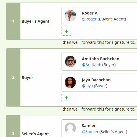 Roles Automation & Multi-User Signature - SwiftCloud Support