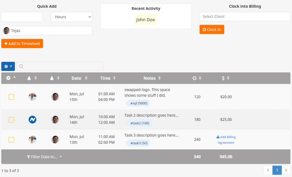 Timeclock - SwiftCloud Support