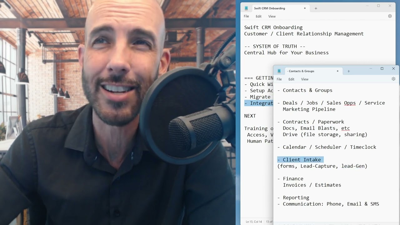 CRM Setup Quick-Start - SwiftCloud Support